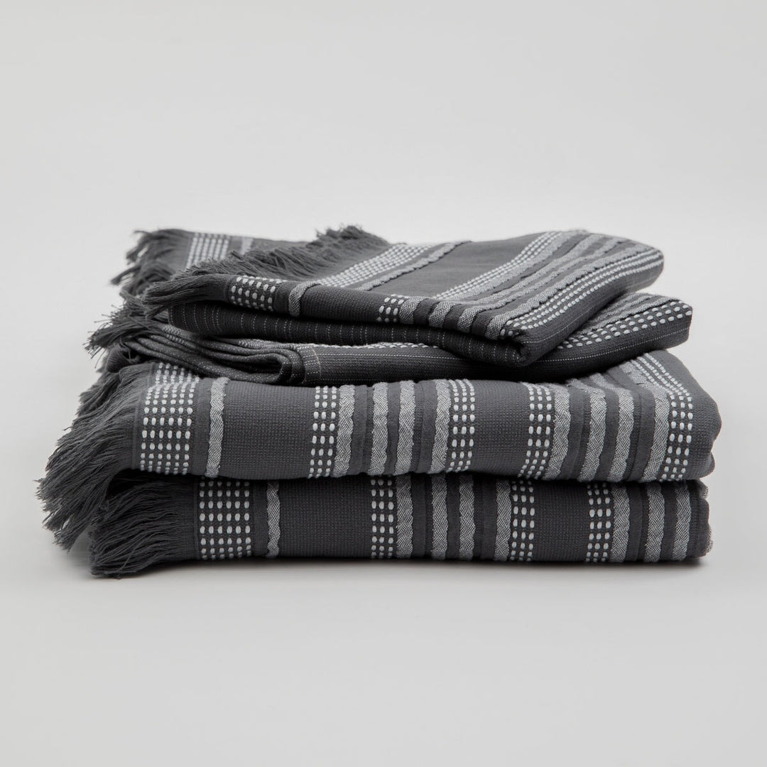 Luxurious Turkish Terry Bath Towels – The Loomia