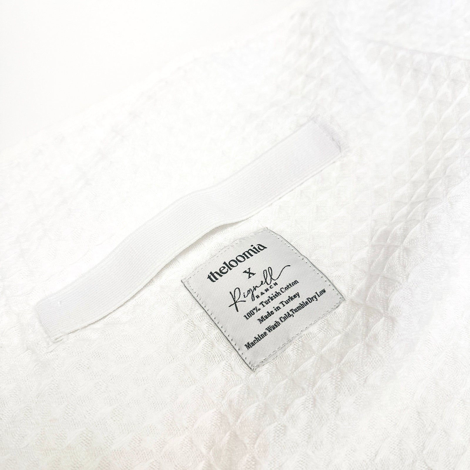 The Raftyn Waffle Weave Hair Towel – The Loomia